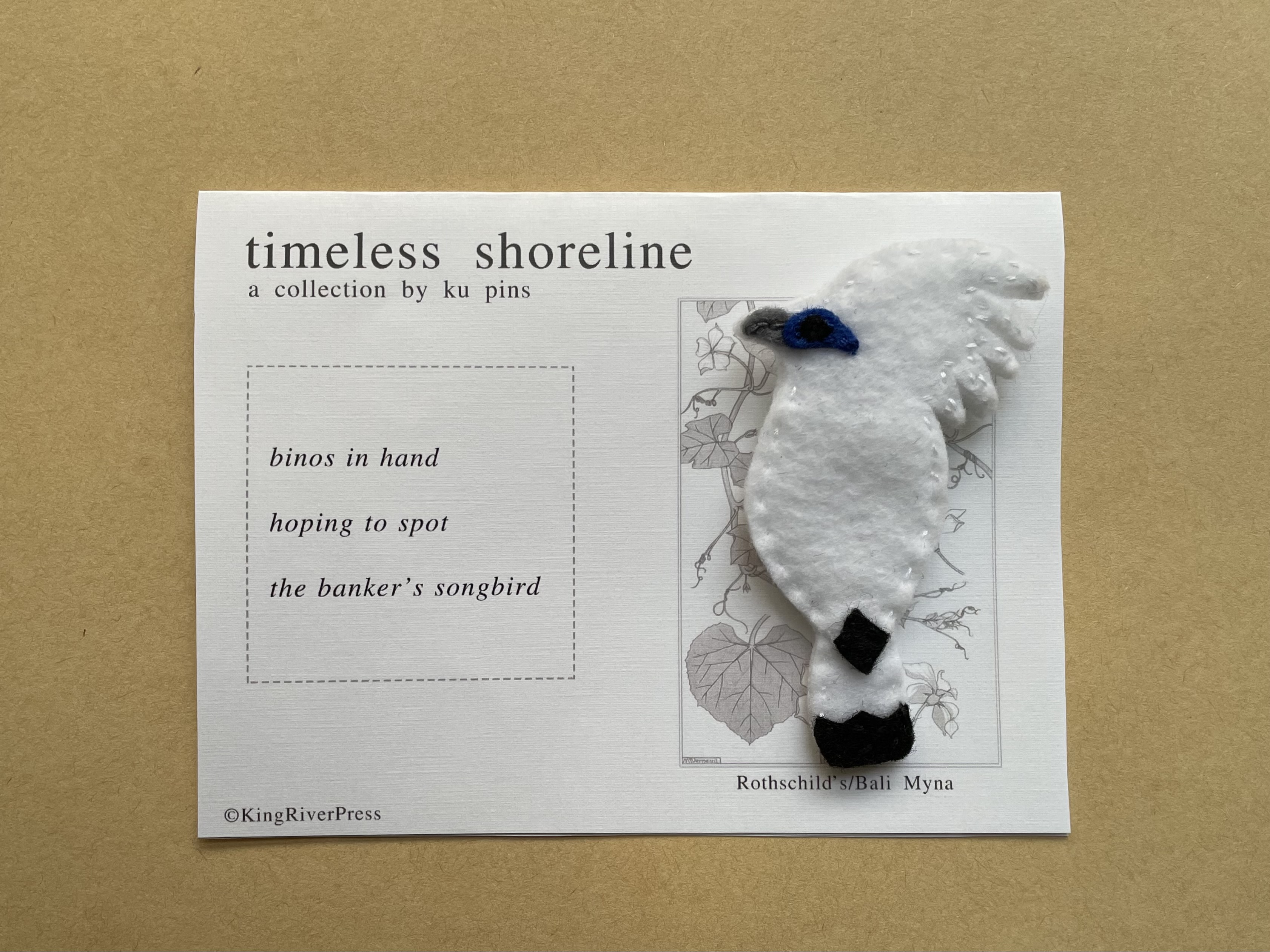 felt ku pins and ku tags | King River Press