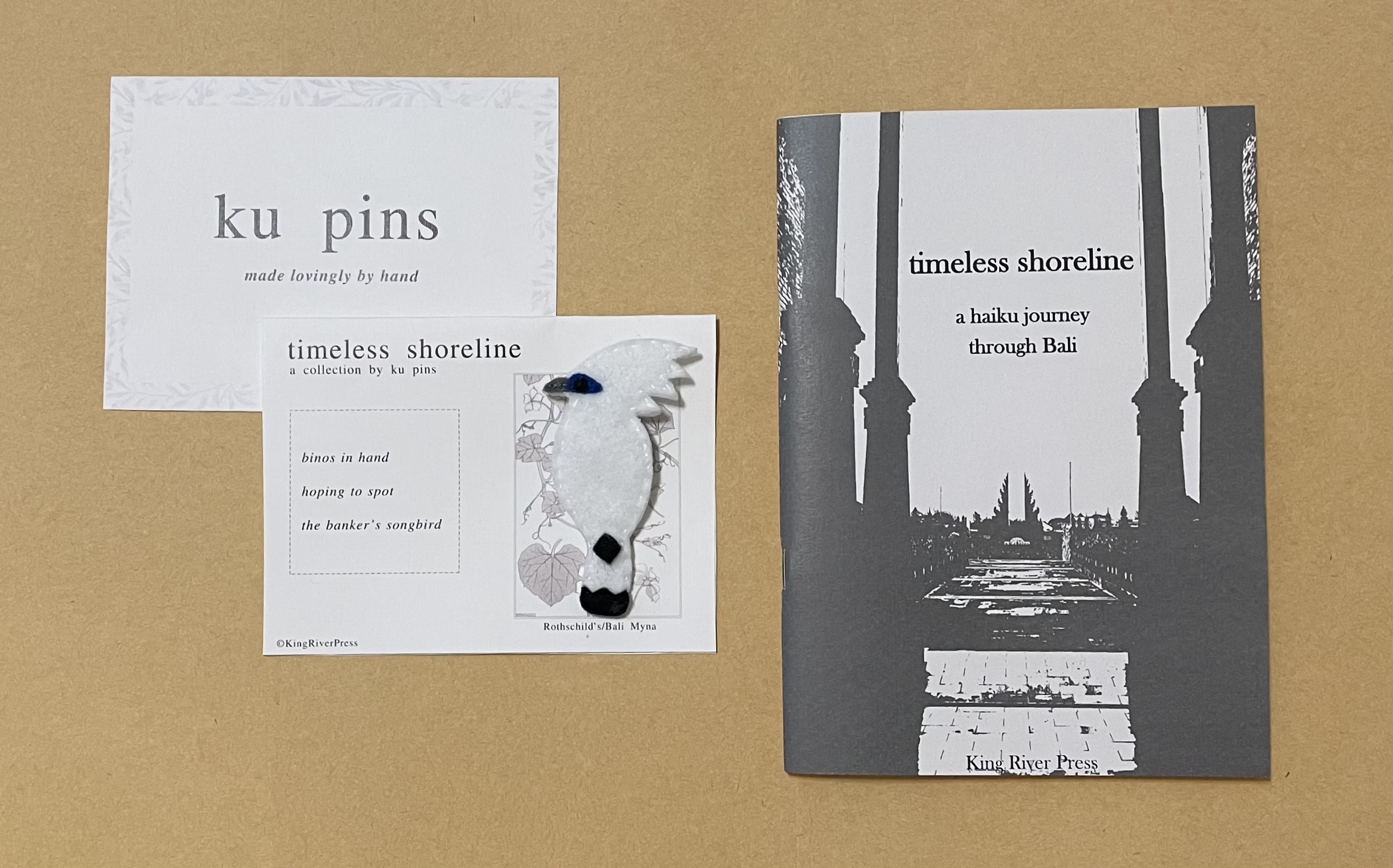 felt ku pins and ku tags | King River Press